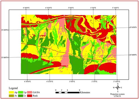The Soil Types Layer Download Scientific Diagram