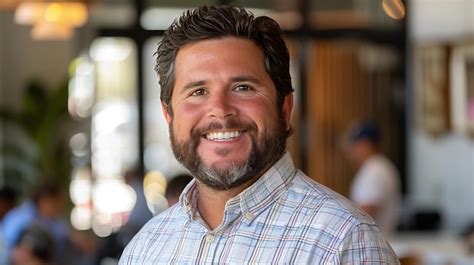 Premium Photo Smiling Blockchain Developer Headshot