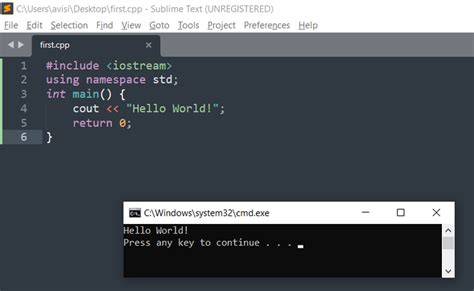 Setting Up Sublime Text For Competitive Programming C Using Fast