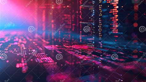 Close Up Of Programming Code On A Laptop Screen With Blurred Background