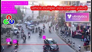 counting multiple vehicles class yolov8 | tracking u00... | Doovi