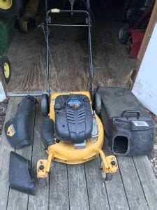 Cub Cadet SC621 self propelled walk behind mower with attachment and bag - RonMowers