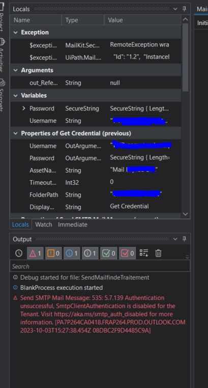 Send Smtp Mail Message 535 57139 Authentication Unsuccessful