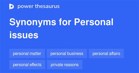Issue Synonym