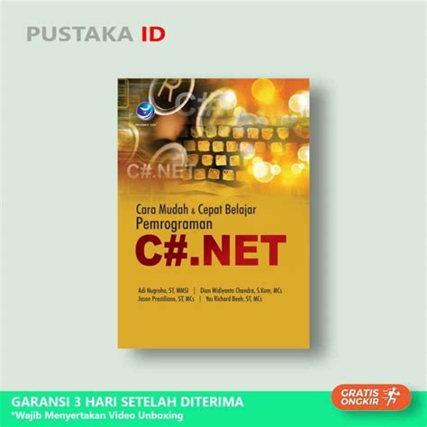 Jual Buku Cara Mudah Dan Cepat Belajar Pemrograman Cnet Di Seller