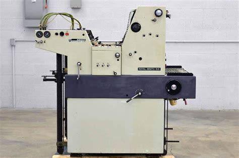 Adast Dominant 514 Single Color Offset Press Boggs Equipment