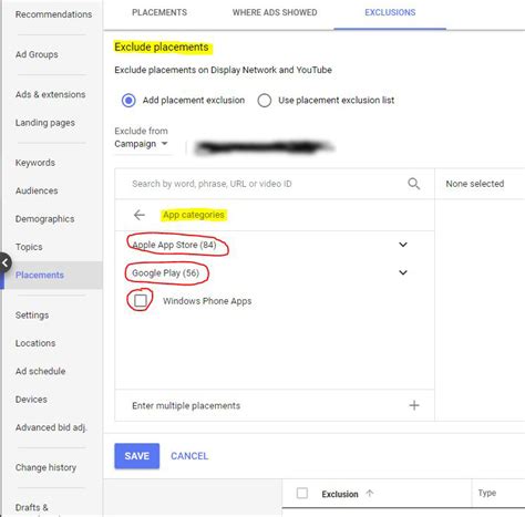 How To Exclude Mobile Apps From Google Ads Bright Avocado