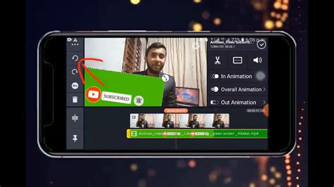 how to add subscribe and bell intro animation on youtube videos in
