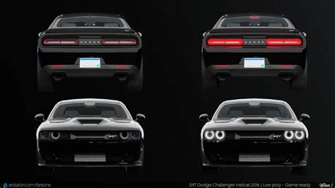 Dodge Challenger Hellcat 2016 Srt Flippednormals