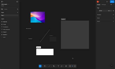 Hide Layers Figma