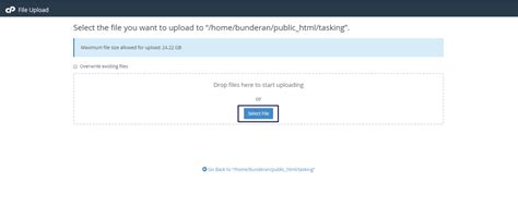 Cara Simpel Upload File Melalui Cpanel