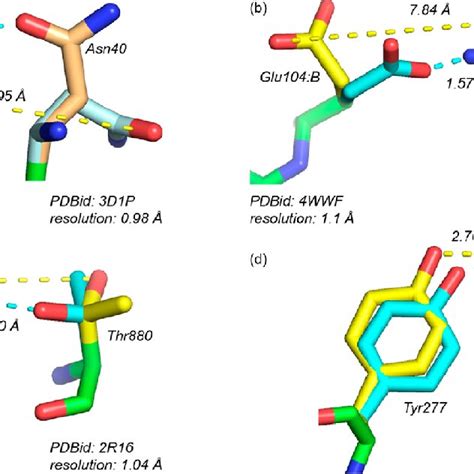Visualization Of The Alternate Conformations Associated With The Four Download Scientific