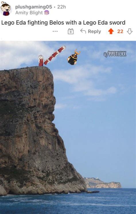 Lego Eda Defeats Lego Belos With Her Lego Eda Sword After Gurr Th Encounter Whilst Waiting For