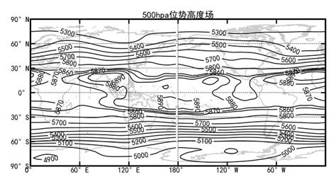 【python海洋专题四十八】500hpa位势高度场 知乎