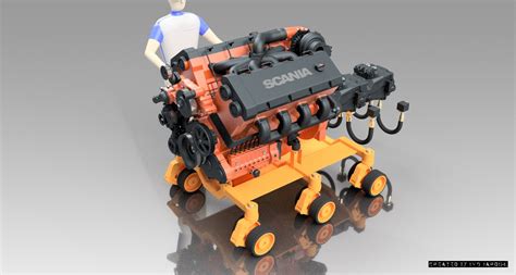 v8引擎 step 模型图纸下载 懒石网