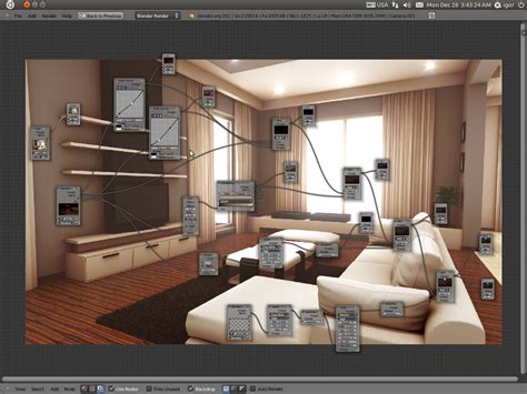 Blender 26 Internal Render Interior Design