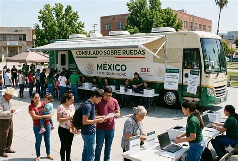 Consulado Sobre Ruedas En Marzo En Los Ángeles Fechas Claves Y Qué