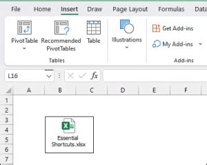 Useful Trick How To Attach File In Excel Or Object In Excel Spreadsheet