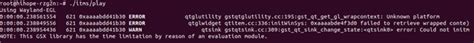 Unable To View Test Video From Gstreamer In Qml Application Window
