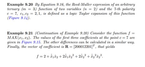 get answer using the logic taylor expression represent the ternary