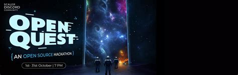 Github Scaleracademyscaler Openquest An Open Source Hackathon