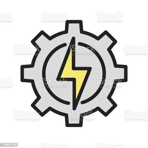 에너지 설정 아이콘입니다 고품질 컬러 벡터 그림입니다 3가지 개체에 대한 스톡 벡터 아트 및 기타 이미지 3가지 개체 기어 기계 부분 라인아트 Istock