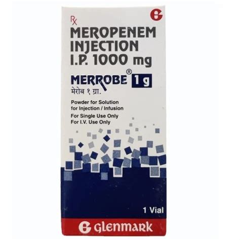 Merrobe Meropenem Injection 1g Strength 1 Gm At ₹ 920vial In Surat Id 2854041191973