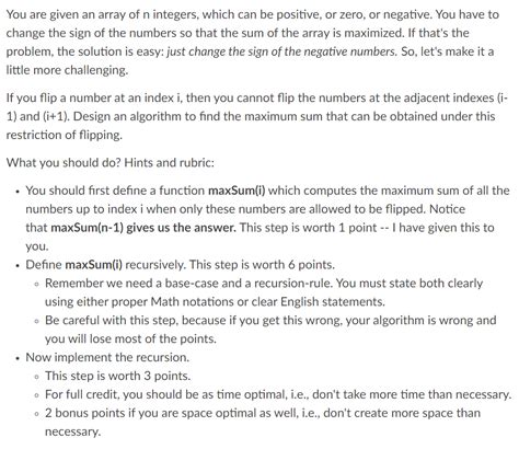 Solved You Are Given An Array Of N Integers Which Can Be Chegg Com
