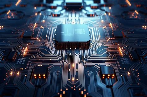 Premium Photo Artificial Intelligence Circuitry Pattern In Techn 00002 02