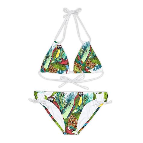 Pineapple Bikini Etsy