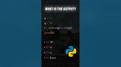 Python Quiz 6 Python Coding Provillaging Youtube
