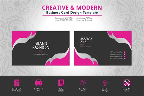Fashion Designer Business Card