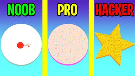 NOOB Vs PRO Vs HACKER In PAPER IO 2 YouTube