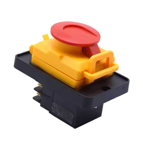 Control Motor Under Voltage Overload Protection Emergency Stop Switches Press Button Kjd12