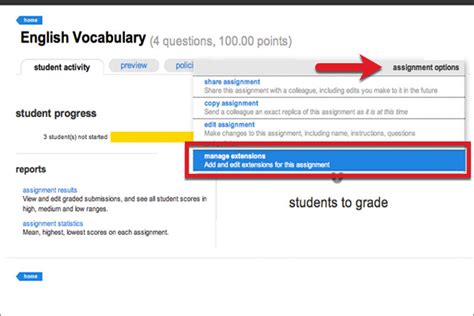 Connect Assignment Extensions