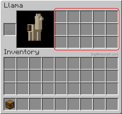 How To Put A Chest On A Llama In Minecraft