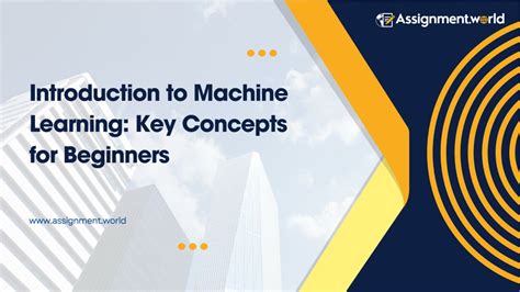 Ppt Introduction To Machine Learning Key Concepts For Beginners