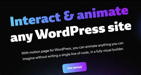 Free Download Motionpage V215 Animation And Interaction Wordpress Plugin For Pros Nulled