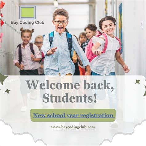 Baycodingclub On Linkedin New School Year Coding Course Registration