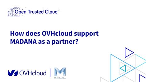 qanda session how does ovhcloud support madana as a partner [3 4] youtube
