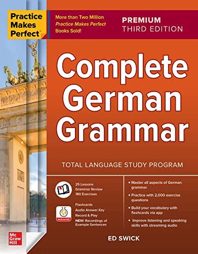 Practice Makes Perfect Complete German Grammar Book Pdf Free ... - Worksheets Library
