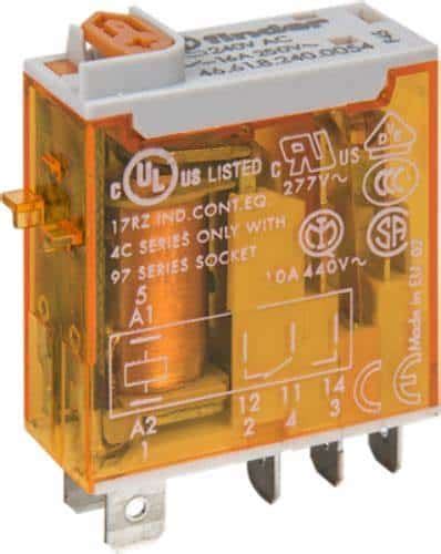 Relay 16a Single Coil 240vac Coil 46610054240vac Comm Air Australia