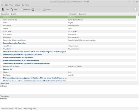 using launchpad — linux mint translation guide documentation