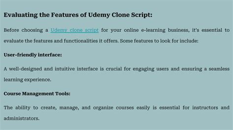 7 Benefits of Using Ready-made Udemy Clone Script.pptx