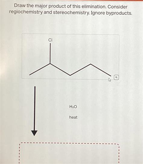 Solved Draw The Major Product Of This Elimination Consider Chegg