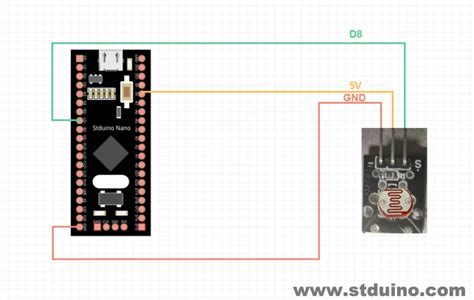 37种传感器（四）之光敏电阻传感器模块 stduino nanoanduno stm32 8