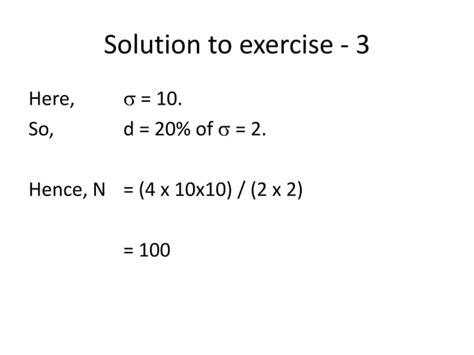 Sample Size Calculation Pptx Biological Sciences Science
