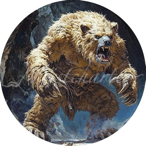 Quaggoth Game Tokens For Vtt And Ttrpg Mistcharter Maps