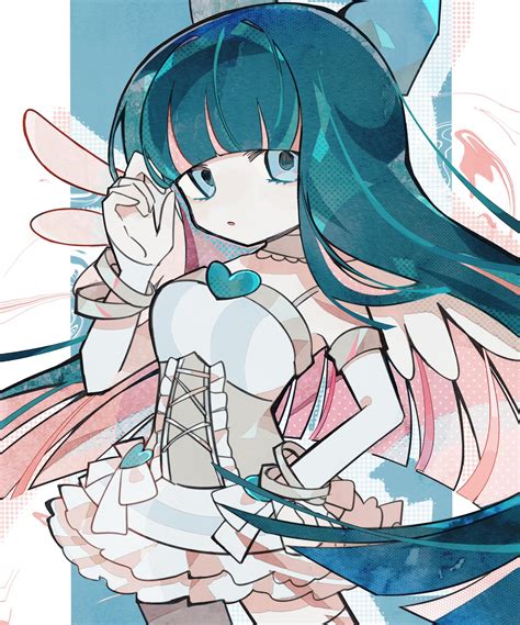 Soresaki Stocking Psg Panty And Stocking With Garterbelt Highres