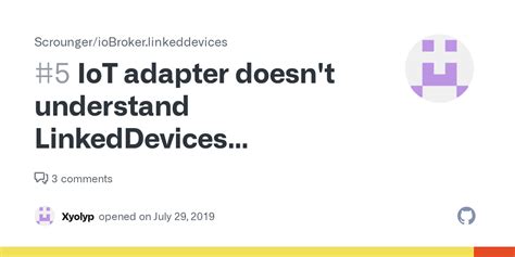 IoT Adapter Doesn T Understand LinkedDevices Datapoints Issue 5 Scrounger IoBroker